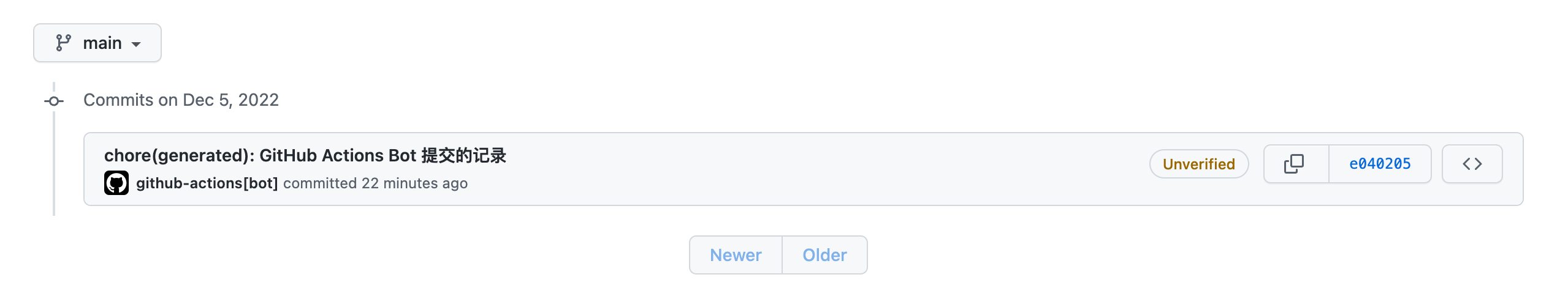 仓库内的 Github Actions 工作流使用 Github Actions Bot 来提交 Nólëbase